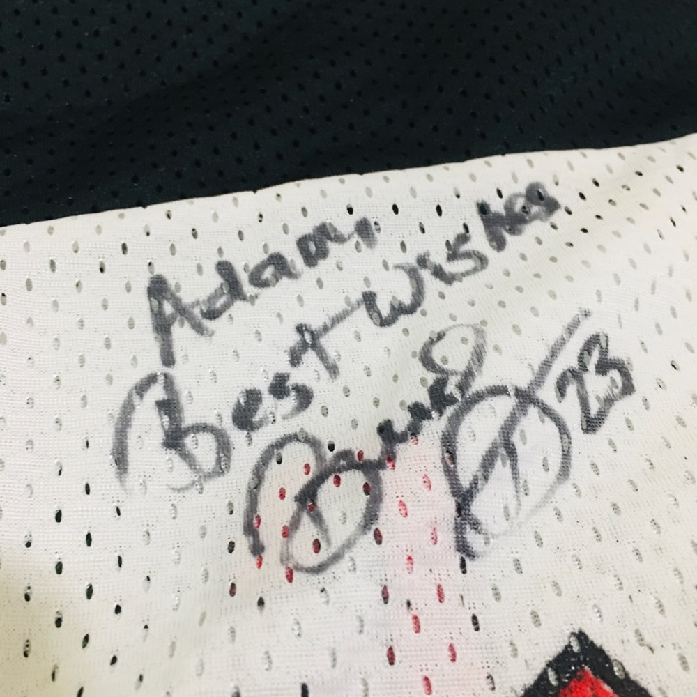 Signed Autographed Bruce Driver Devils Jersey - Gem